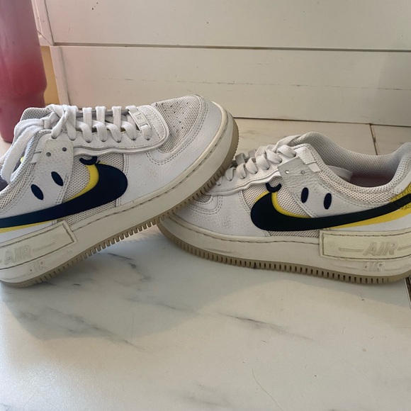 Nike | Shoes | Smiley Face Air Force Ones | Poshmark